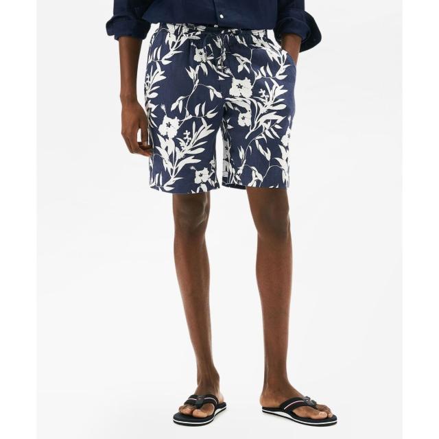 トミー ヒルフィガー（ ）/ハーレムリネンプリントショートパンツ