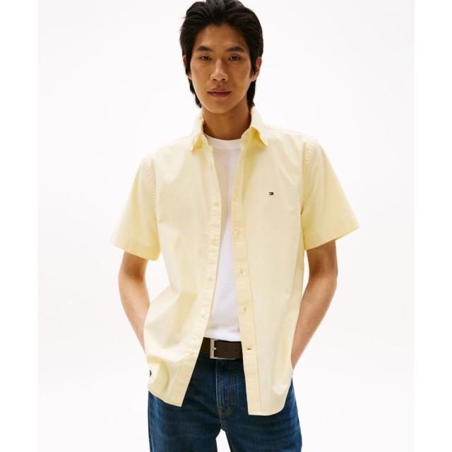 トミー ヒルフィガー（ ）/オックスフォードソリッドショートスリーブシャツ