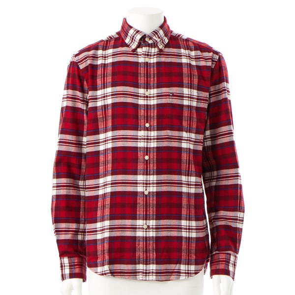 トミー ヒルフィガー（ ）/ヒーローフランネルタータンチェックシャツ