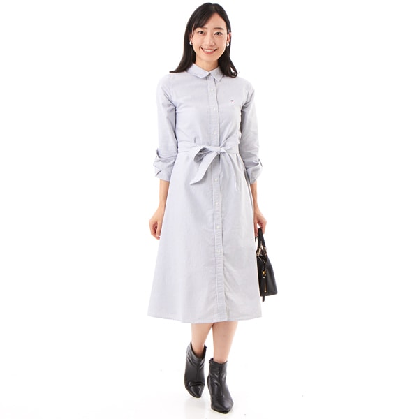 トミー ヒルフィガー（ ）/オックスフォードシャツワンピース