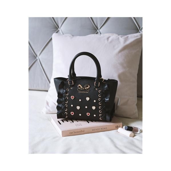 サマンサベガ（Samantha Vega ）/レースアップハートビジューフラッタ?(ミニ)