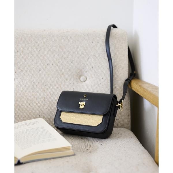 サマンサベガ（Samantha Vega ）/パナマ風ベルト金具ショルダーバッグ