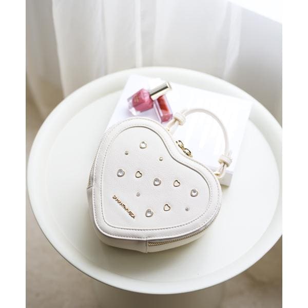 サマンサベガ（Samantha Vega ）/ビジューハート型ショルダーバッグ