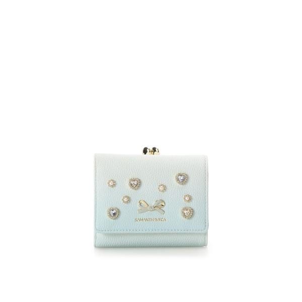 サマンサベガ（Samantha Vega ）/ハートビジューグラデーション折財布