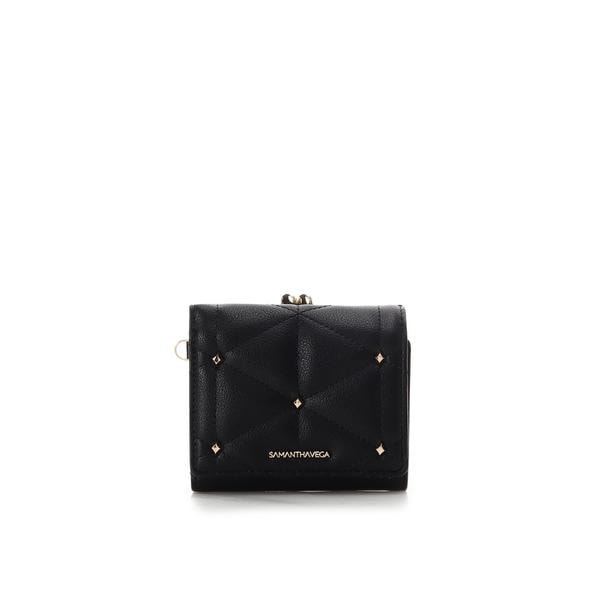 サマンサベガ（Samantha Vega ）/キルティングスタッズ折財布