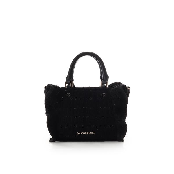 サマンサベガ（Samantha Vega ）/ツイードフリルミニショルダーバッグ