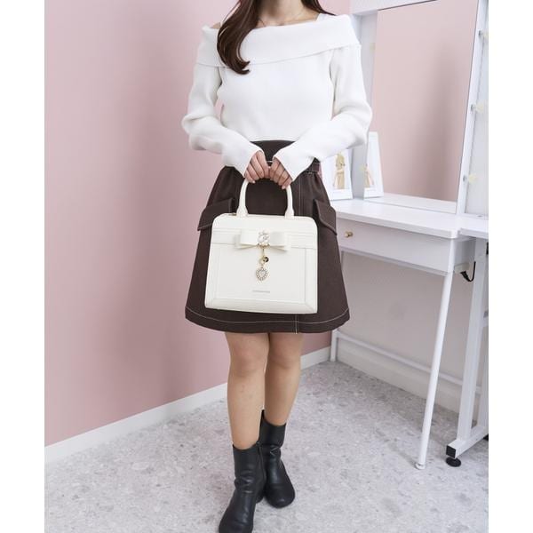 サマンサベガ（Samantha Vega ）/ジュエルリボンハンドバッグ