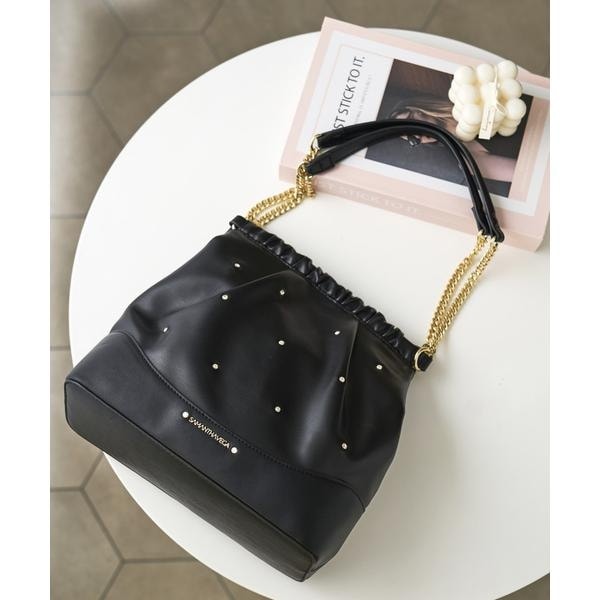 サマンサベガ（Samantha Vega ）/スムースチェーンハンドバッグ