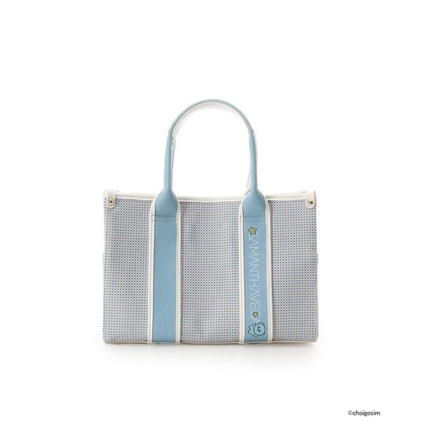 サマンサベガ（Samantha Vega ）/チェゴシム×SAMANTHAVEGA　「いぬゴシム」ロゴテープバッグ