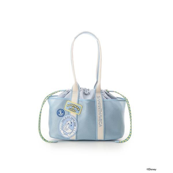 サマンサベガ（Samantha Vega ）/「ミッキーマウス＆フレンズ」ロゴテープトートバッグ（ドナルドダック