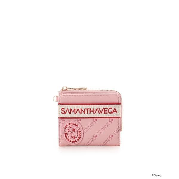 サマンサベガ（Samantha Vega ）/「ミッキーマウス＆フレンズ」折財布（ミニーマウス）
