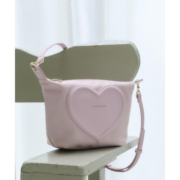サマンサベガ（Samantha Vega ）/フロントハートナイロンショルダーバッグ