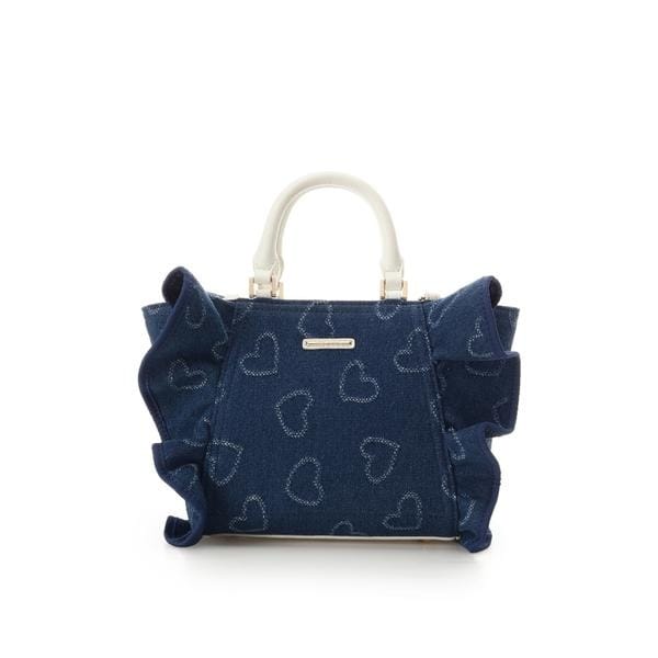 サマンサベガ（Samantha Vega ）/ハートデニムフリルハンドバッグ