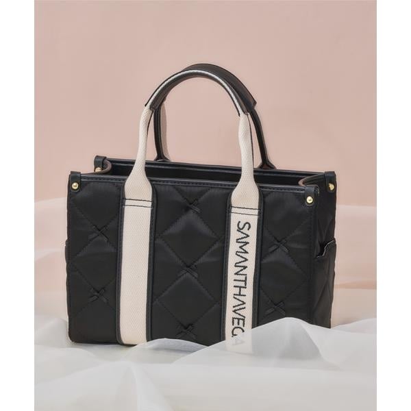 サマンサベガ（Samantha Vega ）/ロゴテープリボン　ハンドバッグ