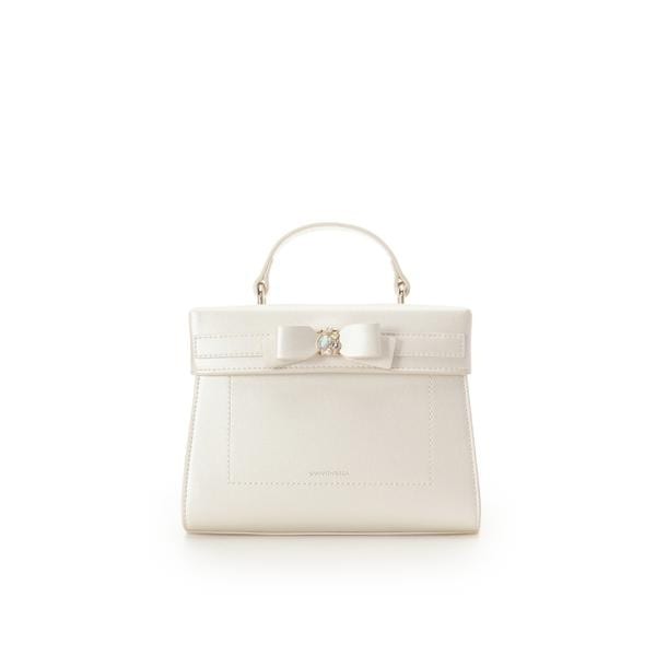 サマンサベガ（Samantha Vega ）/[Holiday Collection]パールカラージュエルリボンバニティバッグ