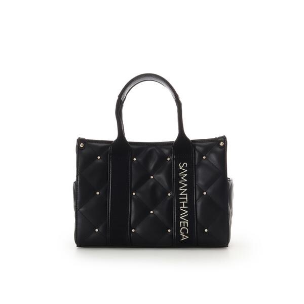 サマンサベガ（Samantha Vega ）/ロゴテープビジューハンドバッグ