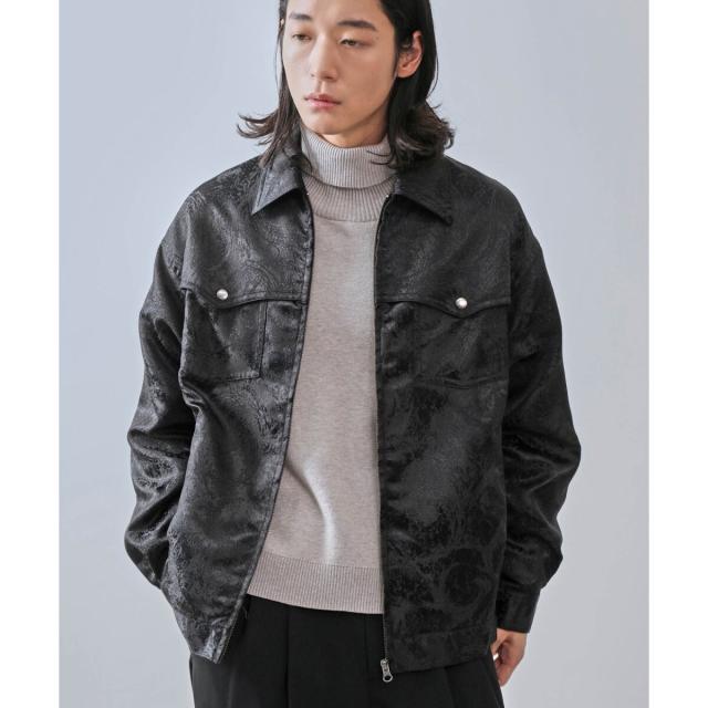 ジュンレッド（JUNRED）/【セットアップ対応】ジャガードブルゾン