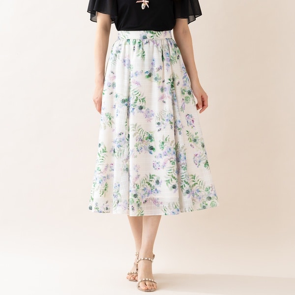 ローズティアラ（Rose Tiara）/シャドーチェックフラワースカート