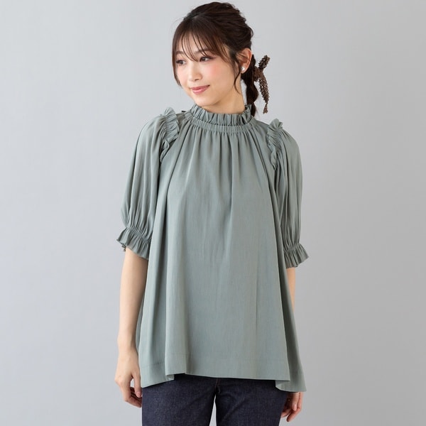 ローズティアラ（Rose Tiara）/ネックフリルブラウス