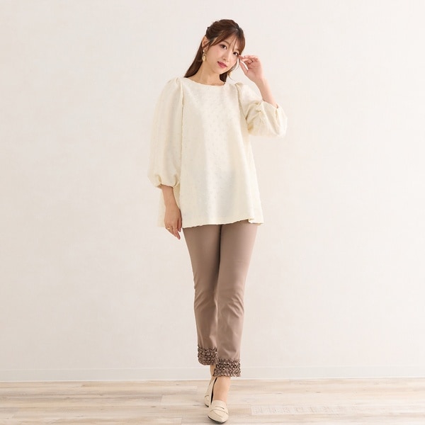 ローズティアラ（Rose Tiara）/裾フリルレギンスパンツ