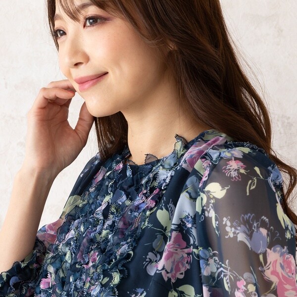 ローズティアラ（Rose Tiara）/【セットアップ対応】ローズプリント