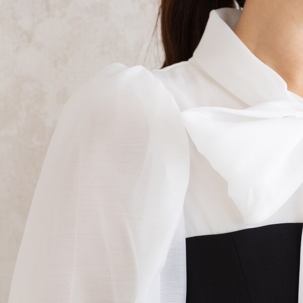 ローズティアラ（Rose Tiara）/【再入荷】ダブルクロスリボンタイ