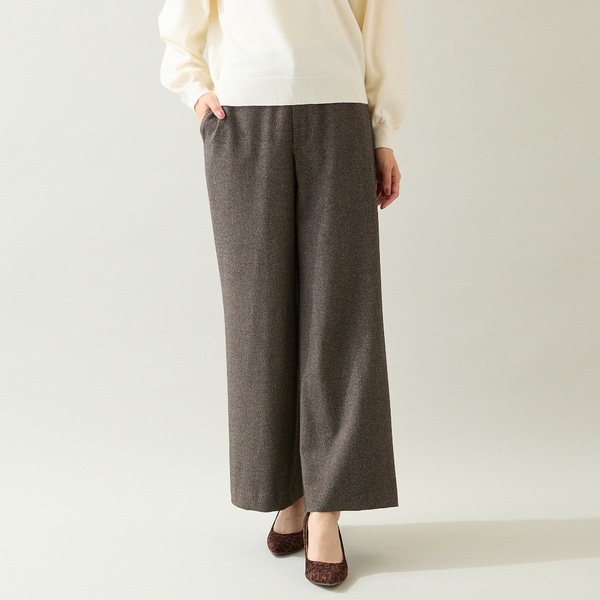 ローズティアラ（Rose Tiara）/ツイード調ワイドパンツ