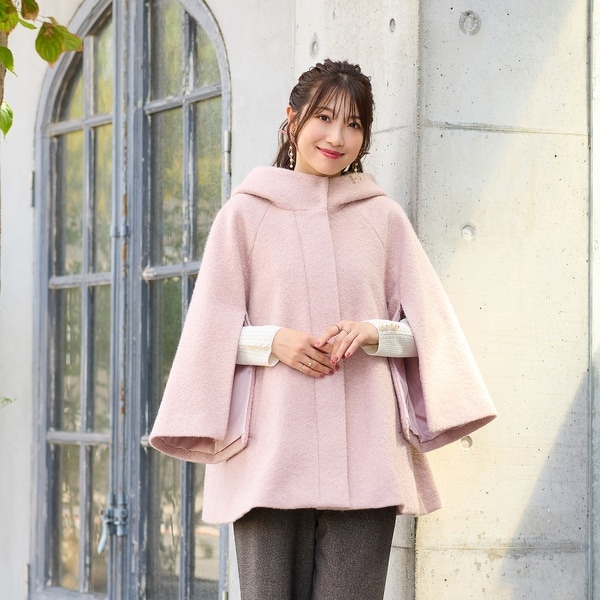 ローズティアラ（Rose Tiara）/【2WAY】ポンチョコート