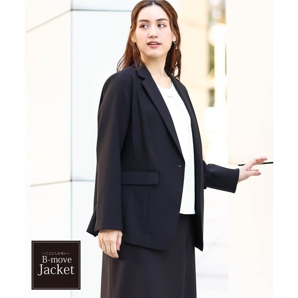 エウルキューブ（eur3）/【大きいサイズ/11号サイズあり/セットアップ対応】Wクロスストレッチテーラードジャケット