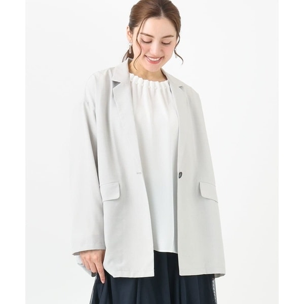 エウルキューブ（eur3）/【大きいサイズ】タンブラーオックステーラードジャケット