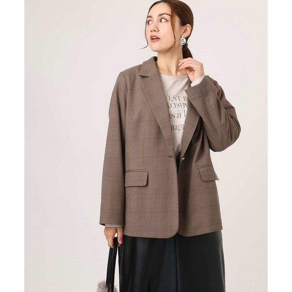 エウルキューブ（eur3）/【大きいサイズ】テーラードジャケット