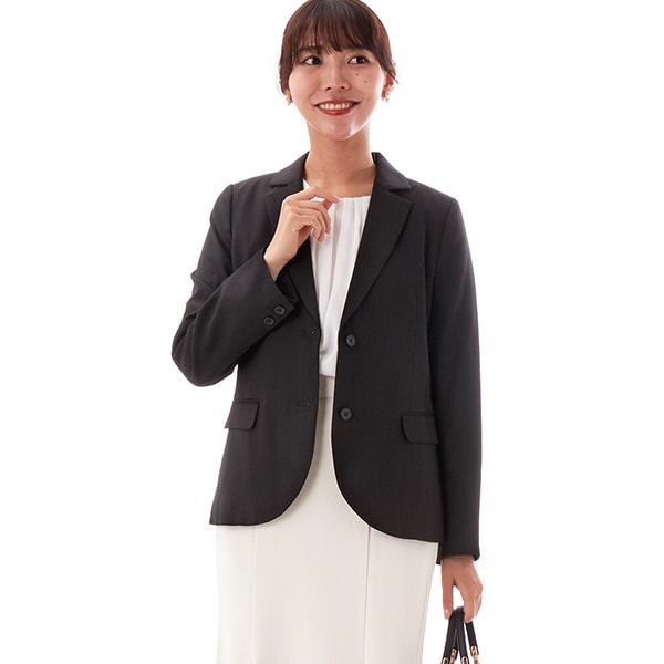 カールパークレーン（Karl Park Lane）/【セットアップ】マイクロT/Rギャバストレッチ短丈ウォッシャブルテーラートJK