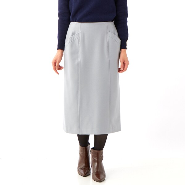 カールパークレーン（Karl Park Lane）/無地切替ストレートスカート