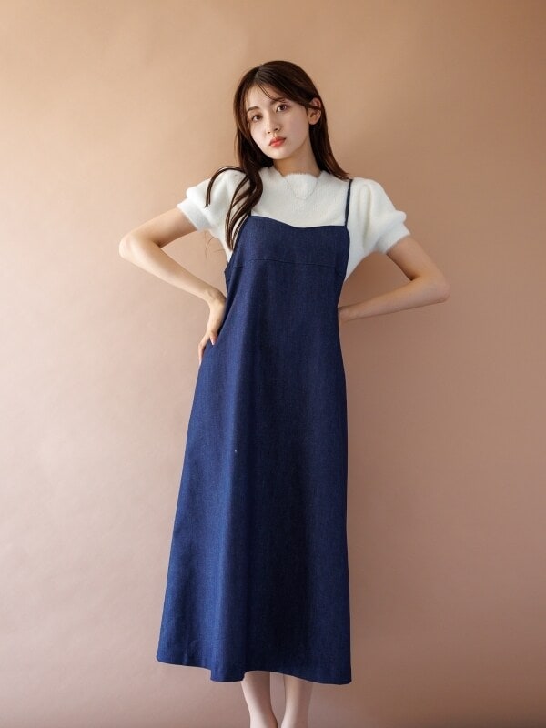 カールパークレーン（Karl Park Lane）/お・と・なデニムキャミジャンパースカート