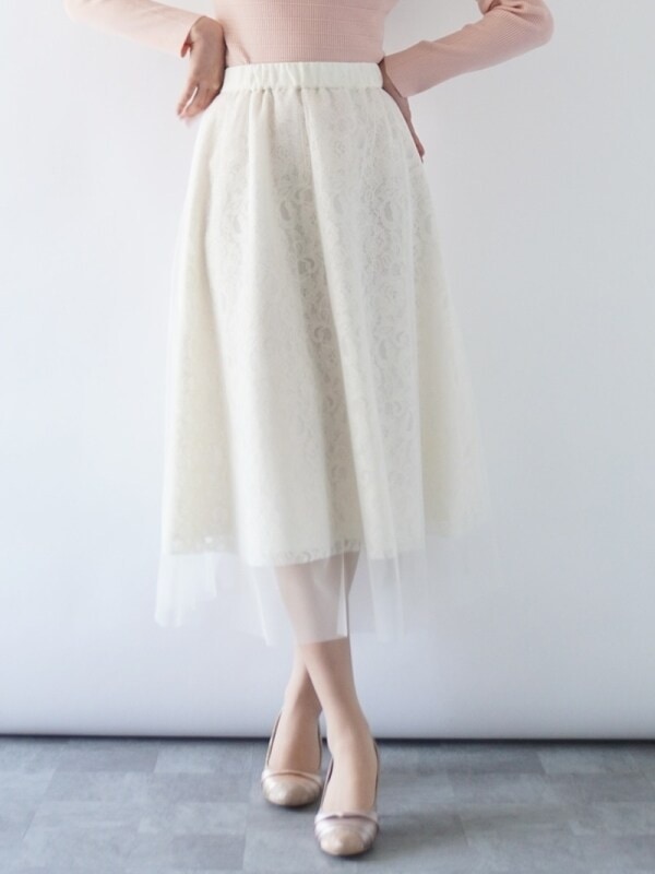 カールパークレーン（Karl Park Lane）/チュール レースフレアースカート