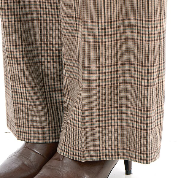 NEW】カールパークレーン（Karl Park Lane）/グレンチェック太身パンツ