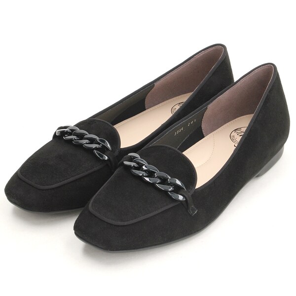 アンリーフ（unReef）/チェーンモチーフローファーパンプス