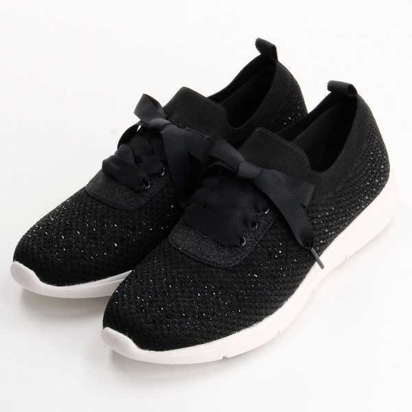 アンリーフ（unReef）/レースアップニットスニーカー