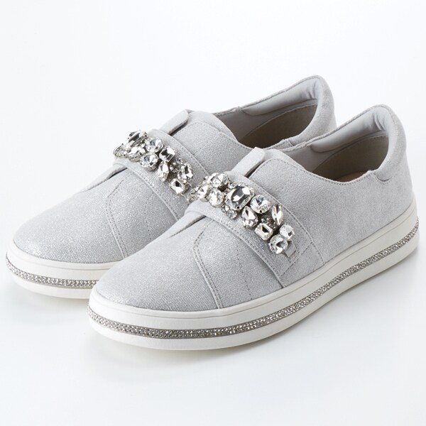 アンリーフ（unReef）/ビジューモチーフスリッポンスニーカー