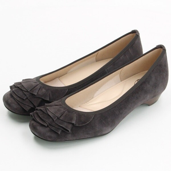 アンリーフ（unReef）/フリルリボンカッターパンプス