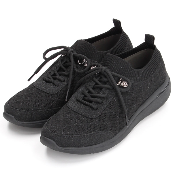 アンリーフ（unReef）/レースアップニットスニーカー