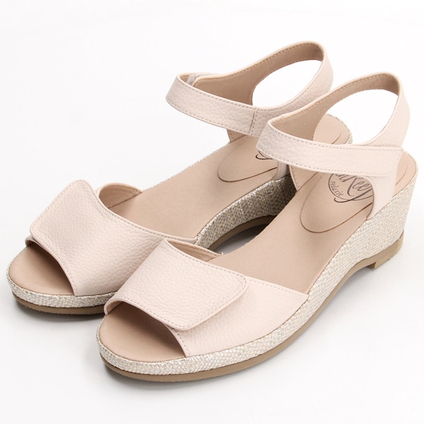 アンリーフ（unReef）/ベルクロストラップハーフウェッジサンダル