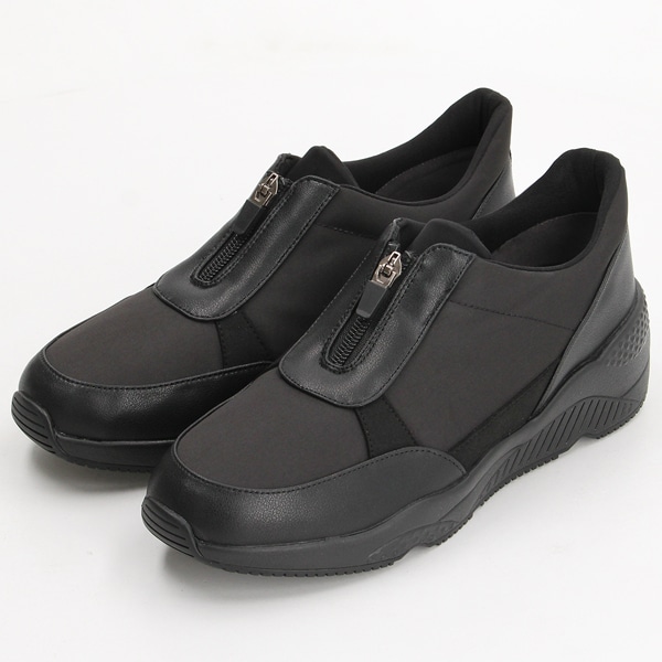 アンリーフ（unReef）/オールウェザー対応厚底ジップアップスニーカー