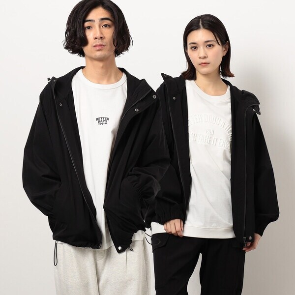 パープル＆イエロー（Purple & Yellow）/ナイロンストレッチマウンテンパーカ