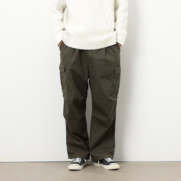 パープル＆イエロー（Purple & Yellow）/ワイドカーゴパンツ