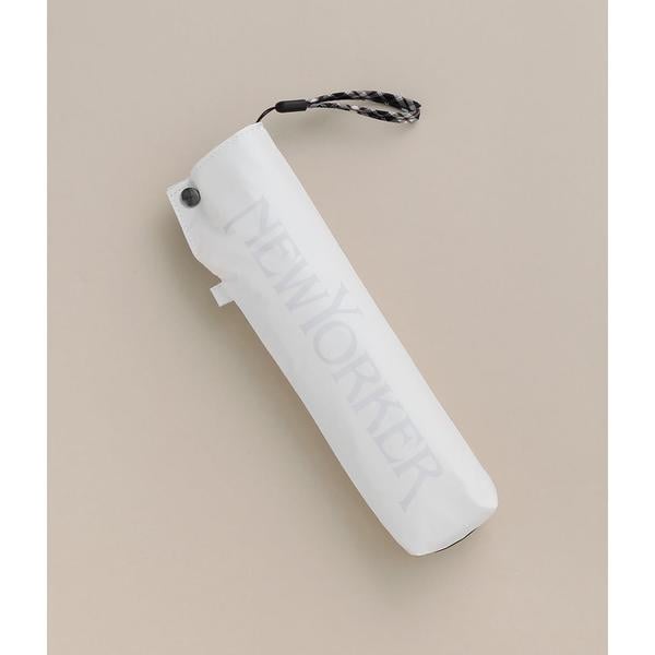 ニューヨーカー（NEWYORKER）/【別注】Waterfront クイックシャットライト UVブロック 晴雨兼用折り畳み傘