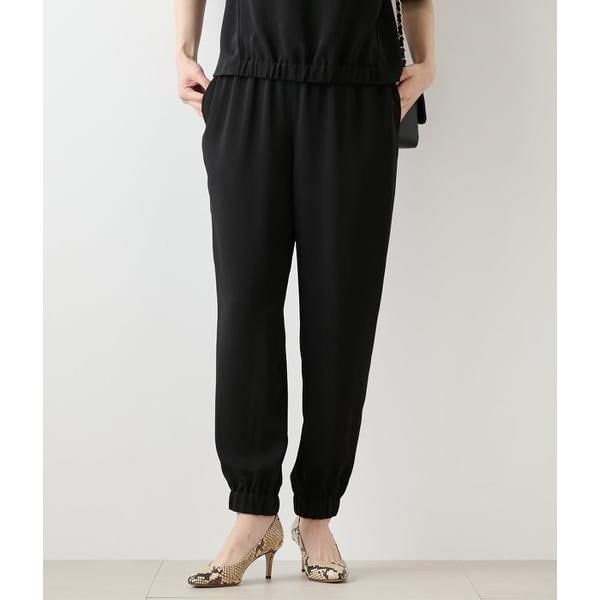 ニューヨーカー（NEWYORKER）/ポリエステルダブルクロス テーパードジョガーパンツ