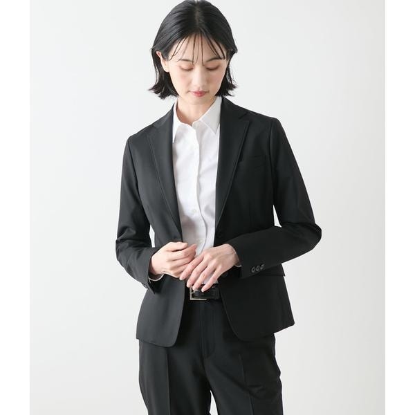 ニューヨーカー（NEWYORKER）/【ウォッシャブル】2WAYストレッチツイル ノッチドラペル2釦ジャケット