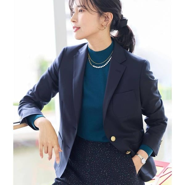 ニューヨーカー（NEWYORKER）/PREMIUM CLOTH Beyond 2釦シングルブレストブレザー