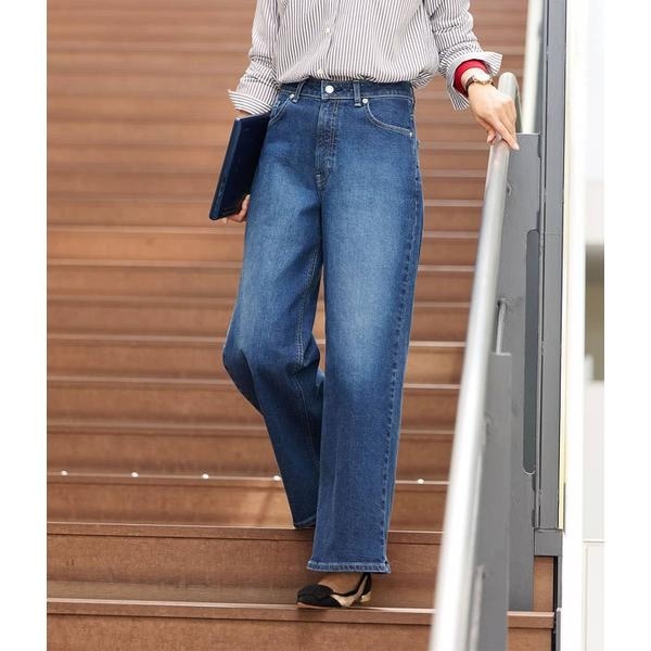 ニューヨーカー（NEWYORKER）/EDWIN 11オンス ワイドデニムパンツ